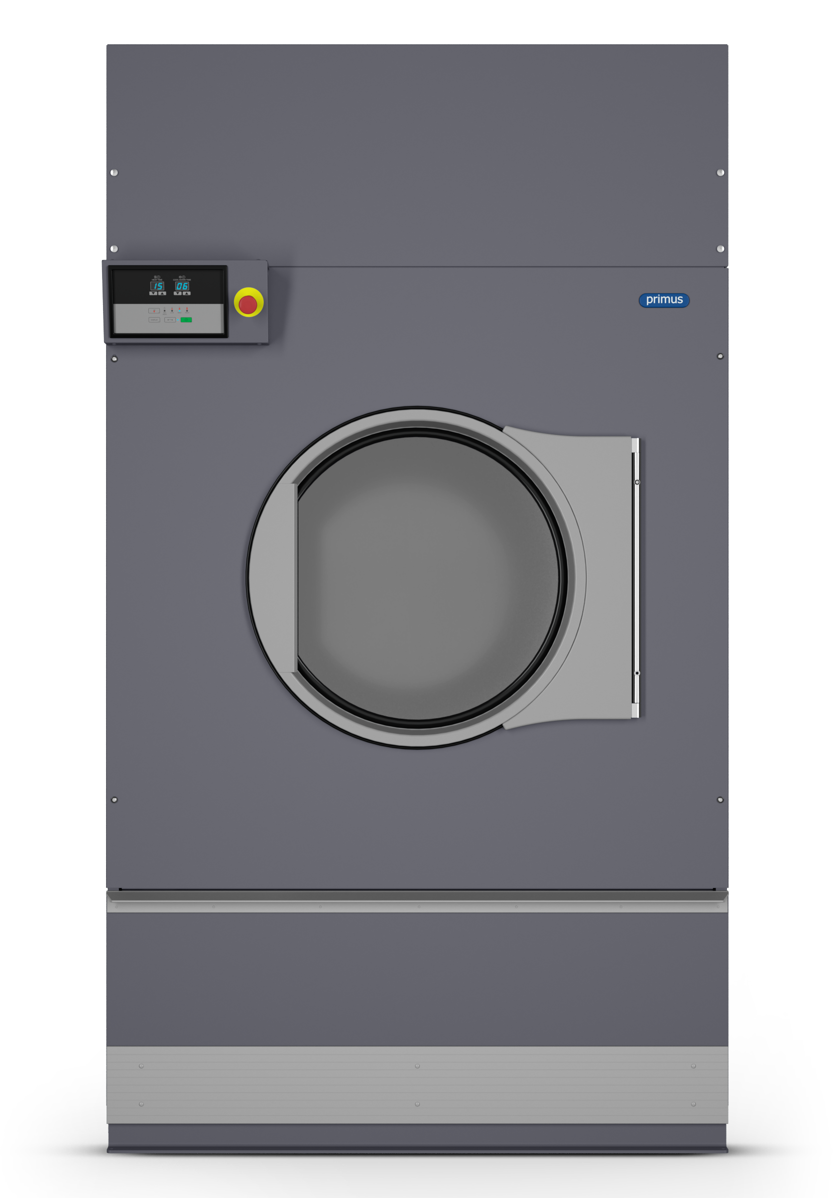 Industrial tumble dryers